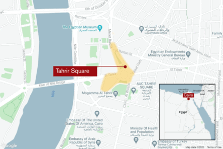 Tahrir Square สนามแห่งการเรียกร้องของประชาชนอียิปต์ในช่วง Arab Spring